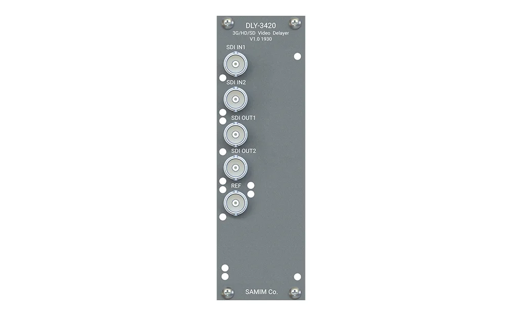 DLY-3420 l Modular Audio Video Delay - Samim Group