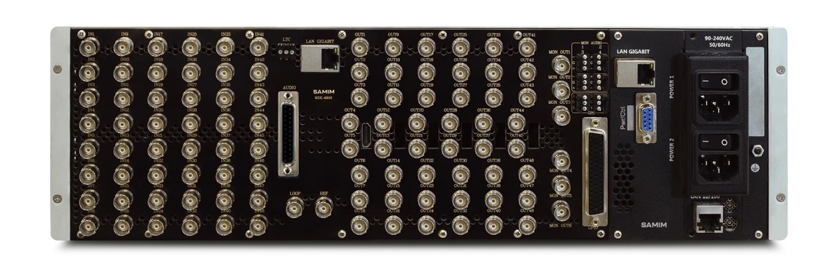 48x48 Video Router with Multiviewer Capability - Samim Group